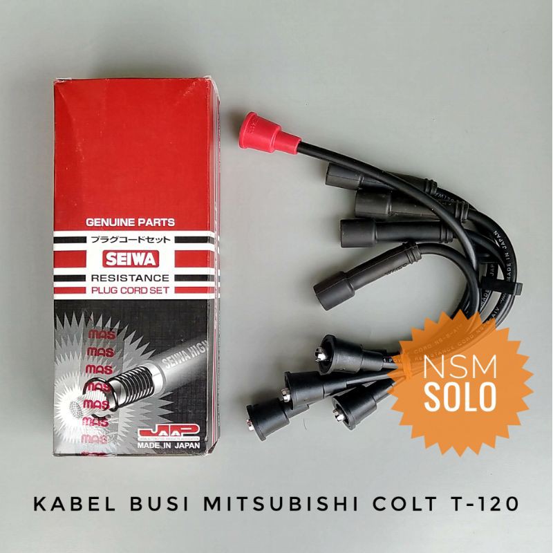 Jual Kabel Busi Cable Mobil Mitsubishi Colt T120 Seiwa Jepang Asli ...