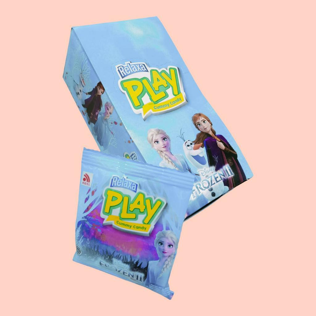 Jual Relaxa Play Jelly Gummy Candy Karakter Frozen II [12 pcs/box ...