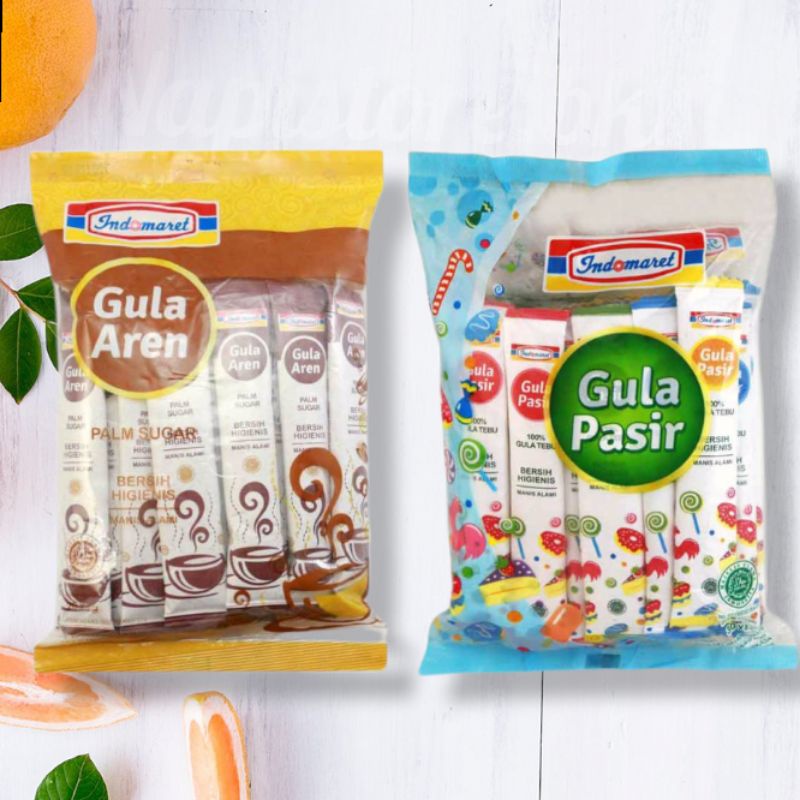 Jual Gula pasir Stik Travel Pack Gula stick Indomaret | Shopee Indonesia
