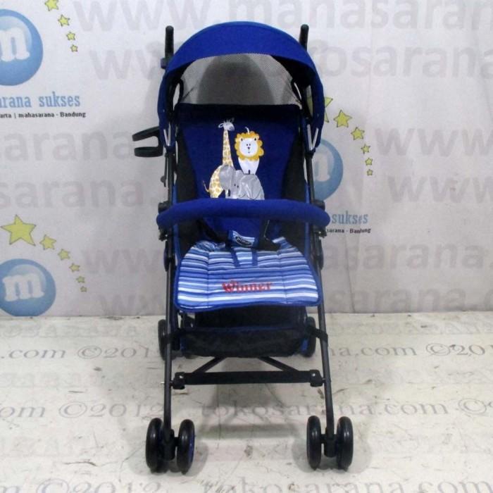 Jual Pliko PK106 Winner Buggy Baby Stroller Blue | Shopee Indonesia