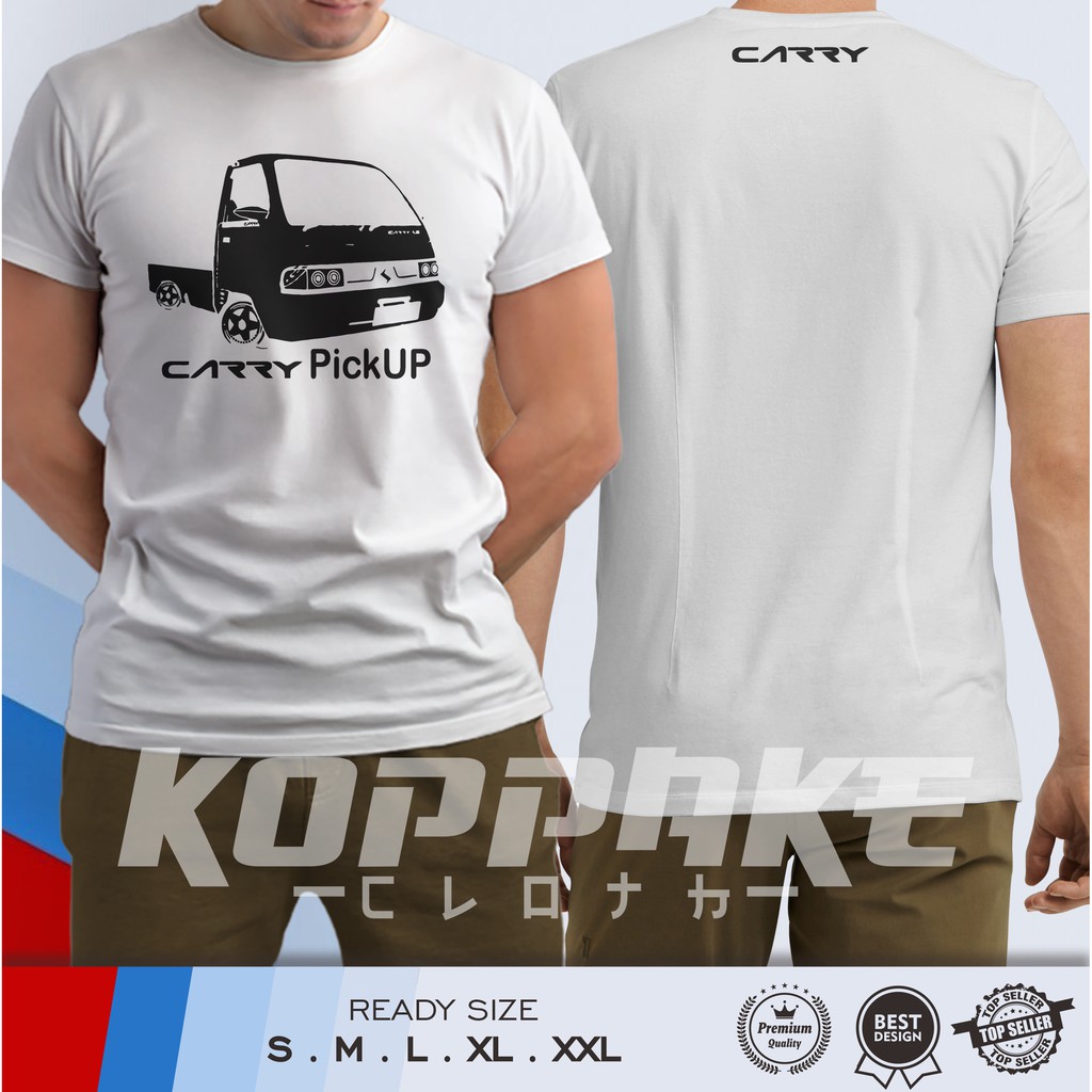 Jual Kaos Mobil Suzuki Carry Pickup Side Siluet Baju Otomotif | Shopee Indonesia