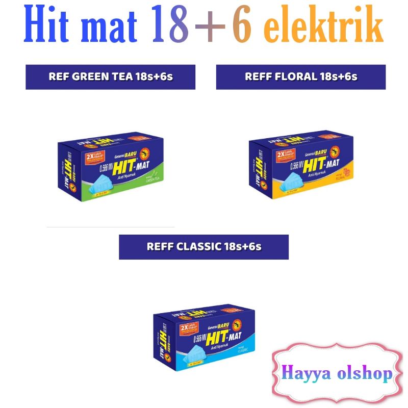 Jual HIT MAT ISI 18+6''s | Shopee Indonesia