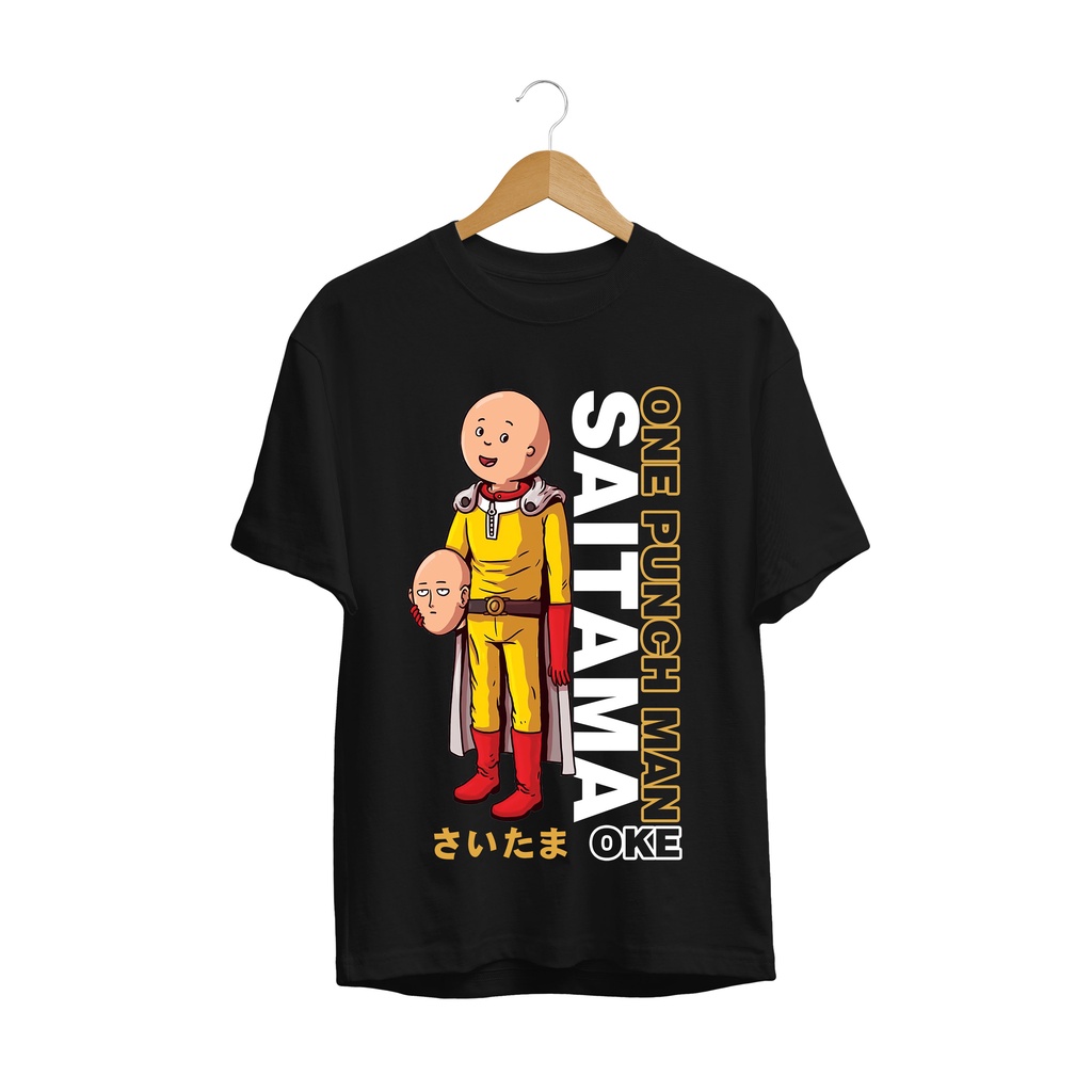 Jual BAJU KAOS ANIME SAITAMA DOUBLE FACE ONE PUNCH MAN SERIES MANGA ...