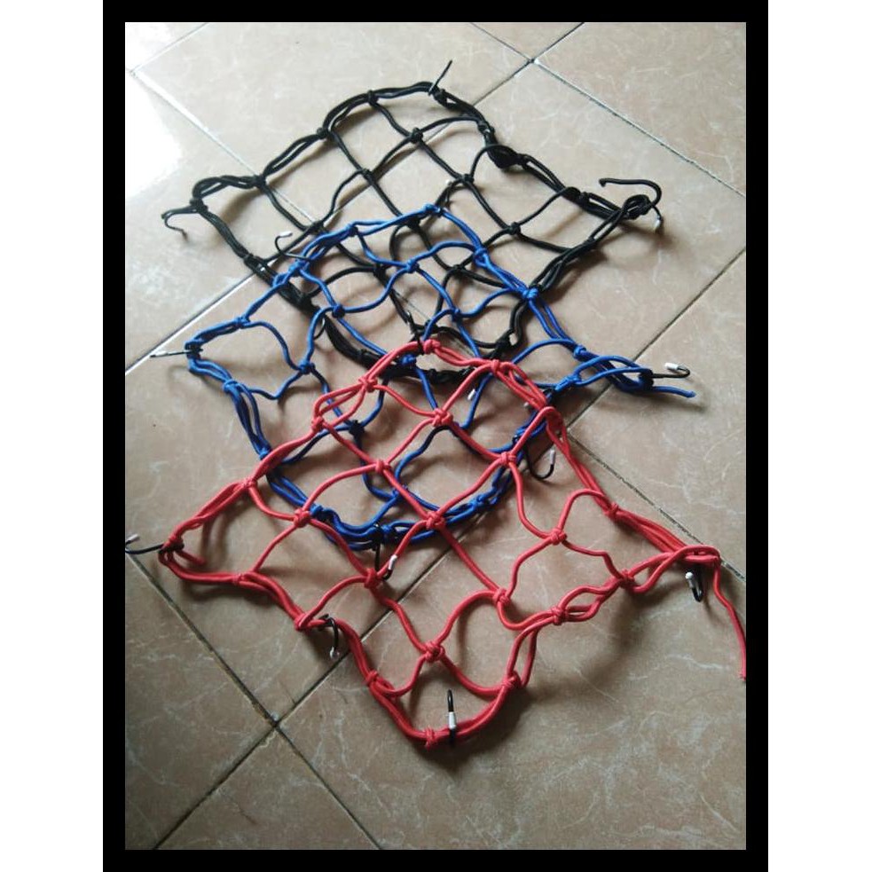 Jual Jaring Helm Barang Motor / Tali Jaring Helm Posh | Shopee Indonesia