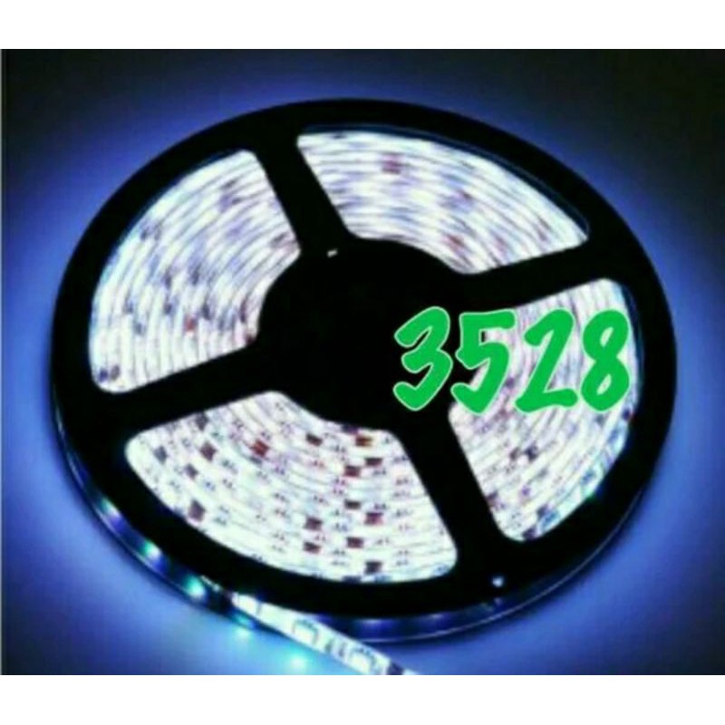 Jual LED Strip 3528 putih ip44 DC 12 Volt | Shopee Indonesia