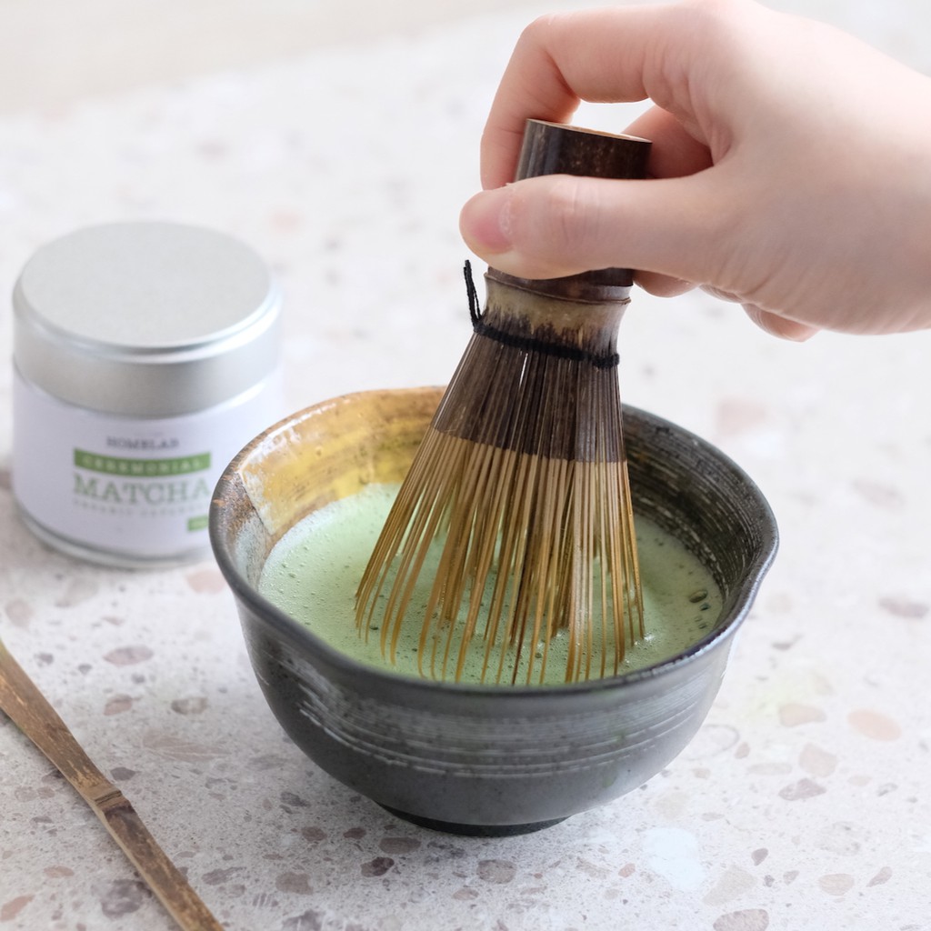 Jual Homelab Chasen / Matcha Whisk (120 Prongs) & Scoop - Premium ...