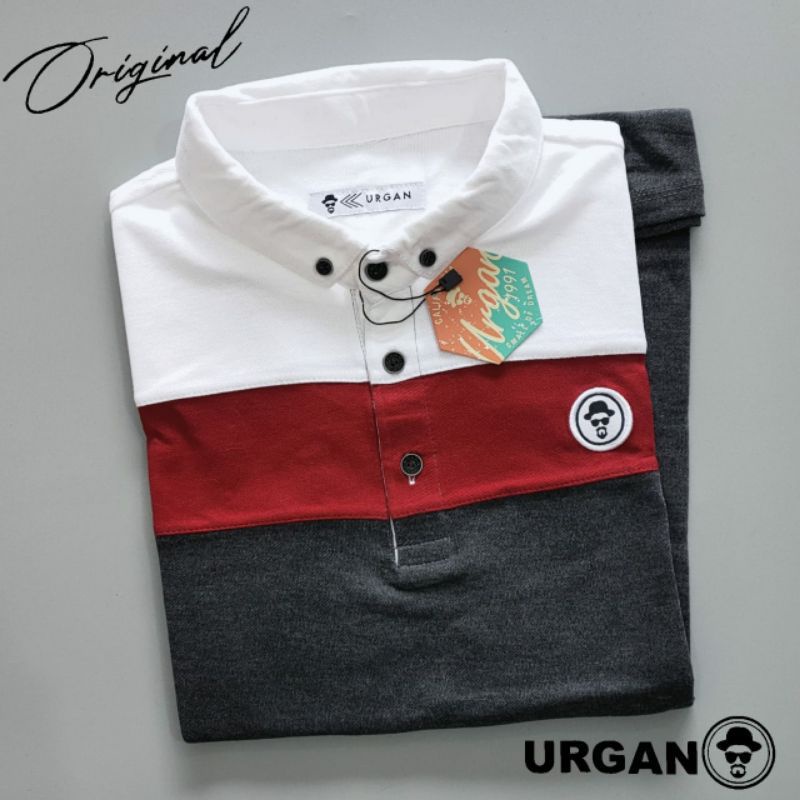 Jual KAOS POLO BASIC URGAN || ORIGINAL PRODUK URGAN | Shopee Indonesia