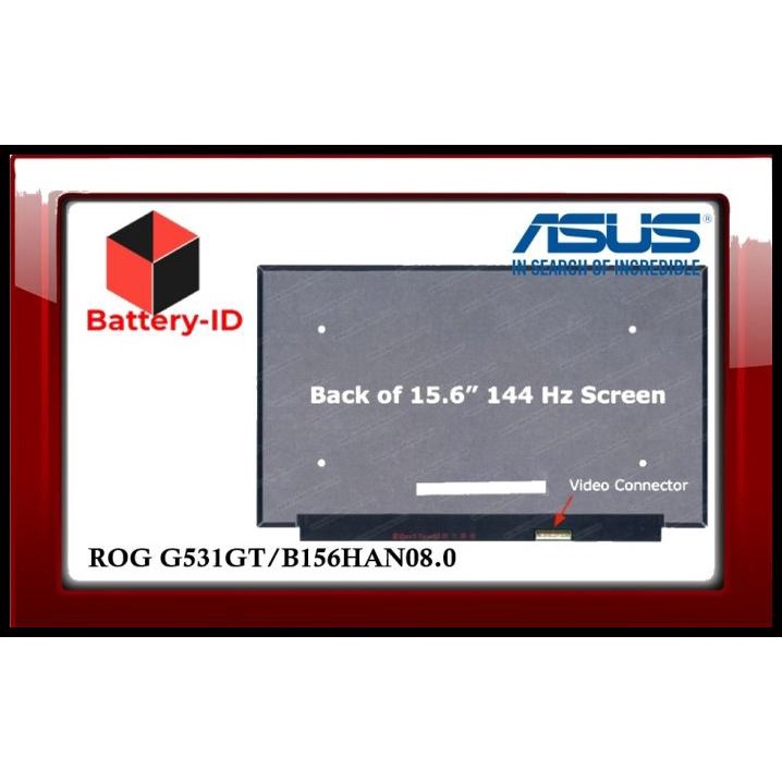 Jual New))) Original Layar Led Lcd Laptop Asus Rog G531Gt, Strix G531Gt ...