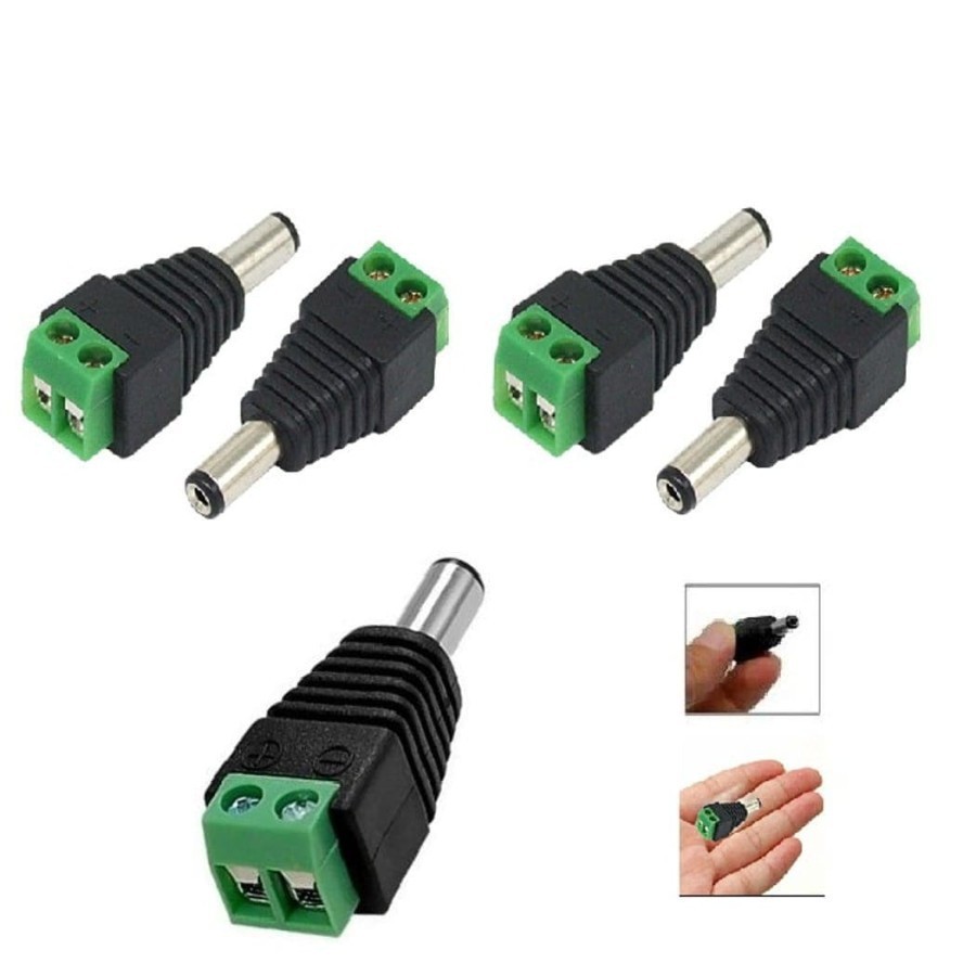 Jual JACK CCTV DC MALE (CONNECTOR CCTV) | Shopee Indonesia