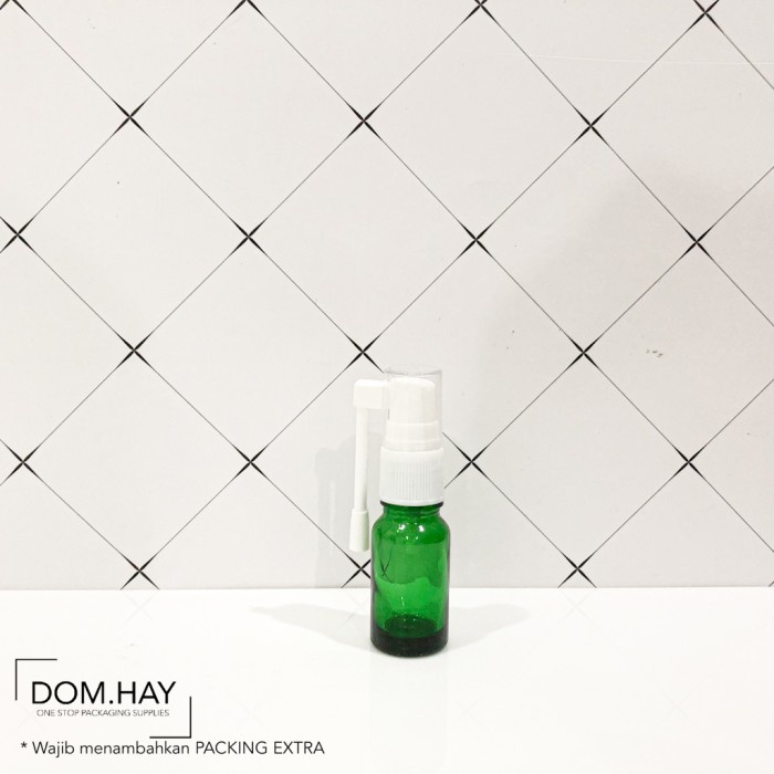 Jual Botol Long Nasal Spray Kaca Hijau Botol Semprot Pembersih Hidung ...