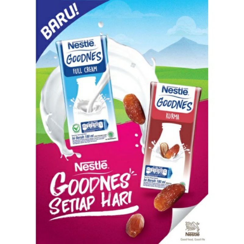 Jual nestle goodnes full cream n kurma 180ml | Shopee Indonesia