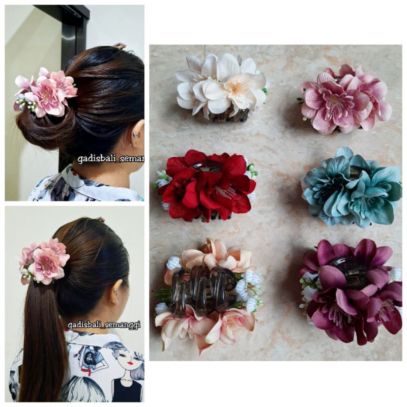 Jual jeday sakura/ jepit sakura/ jepit hair do/ jepit modern/ semanggi ...