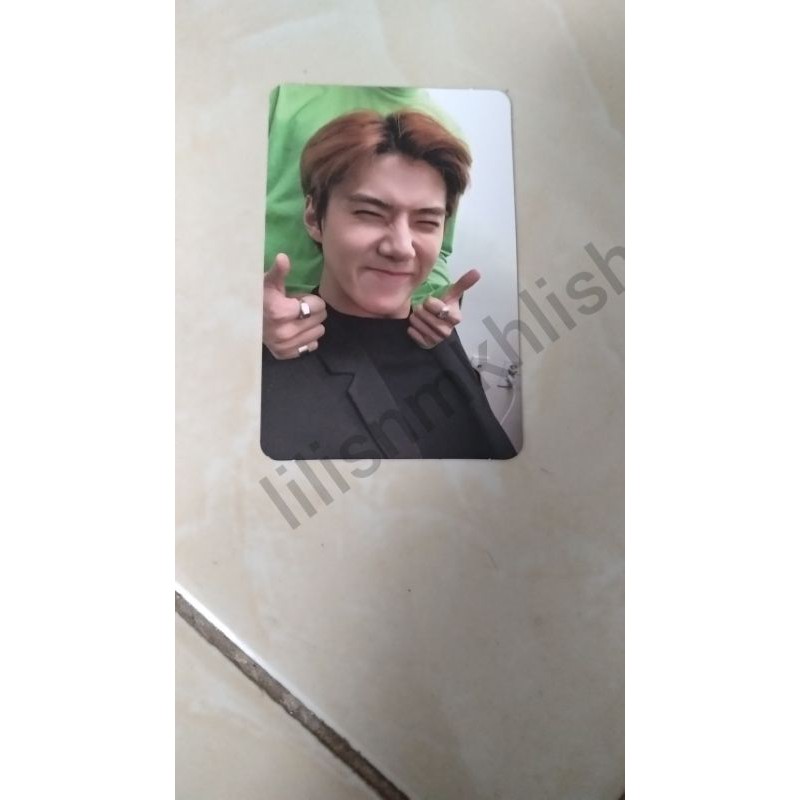 Jual OFFICIAL PHOTOCARD EXO SEHUN LOVE SHOT VER | Shopee Indonesia