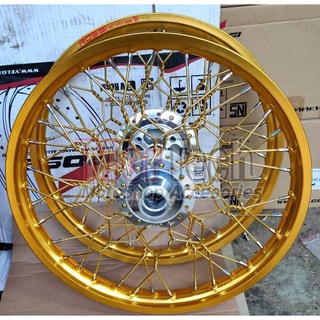 Jual Paket Velg Rossi W Shape 36 Hole Alumunium Alloy Rim Jari jari ...