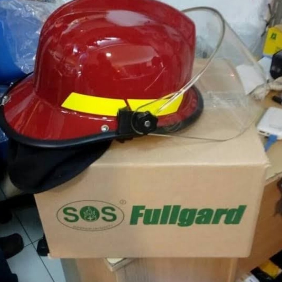 Jual HELM PEMADAM KEBAKARAN SOS FULLGARD l FIRE HELMET DAMKAR ANTI API ...