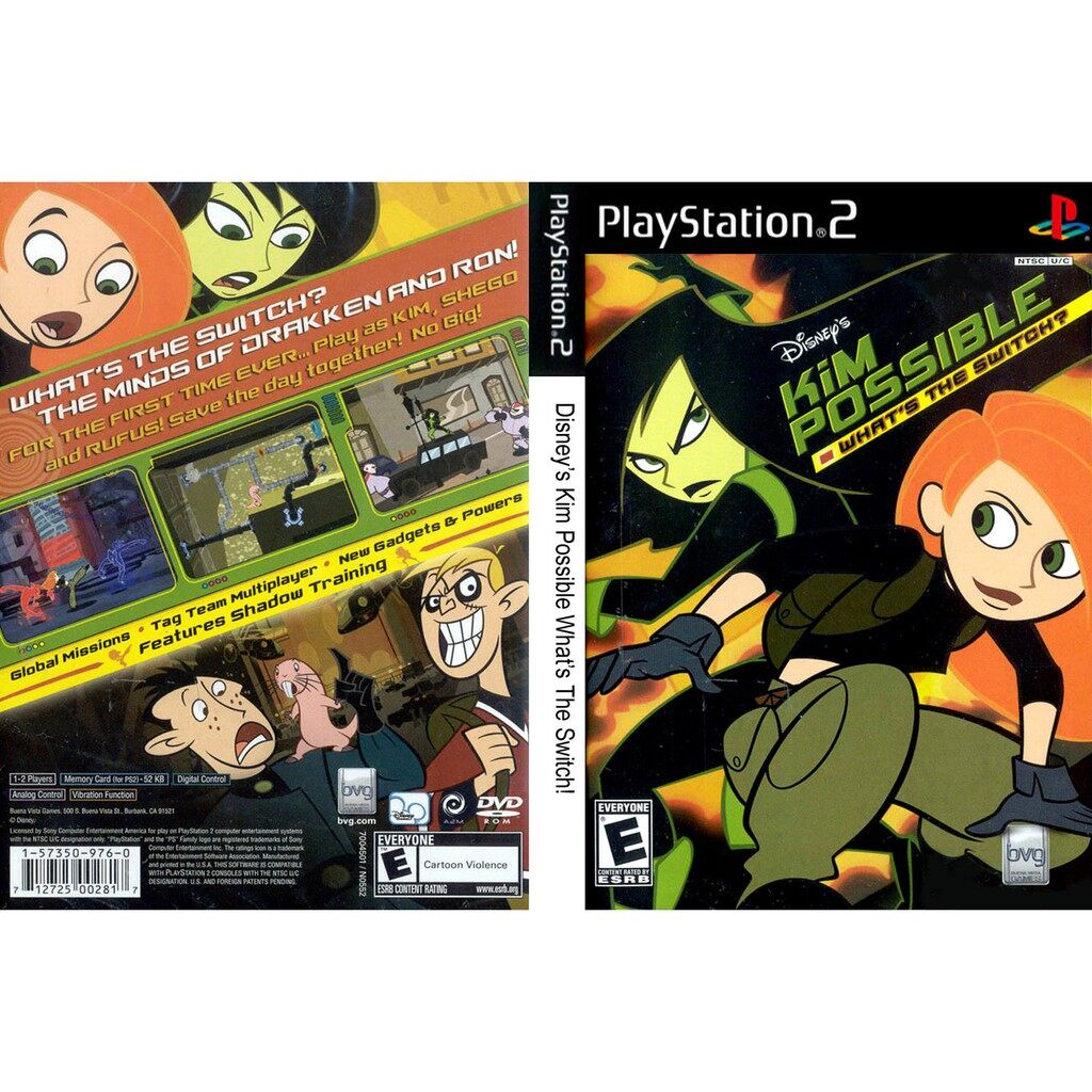 Jual Kaset Ps2 Game Kim Possible - What's the Switch | Shopee Indonesia