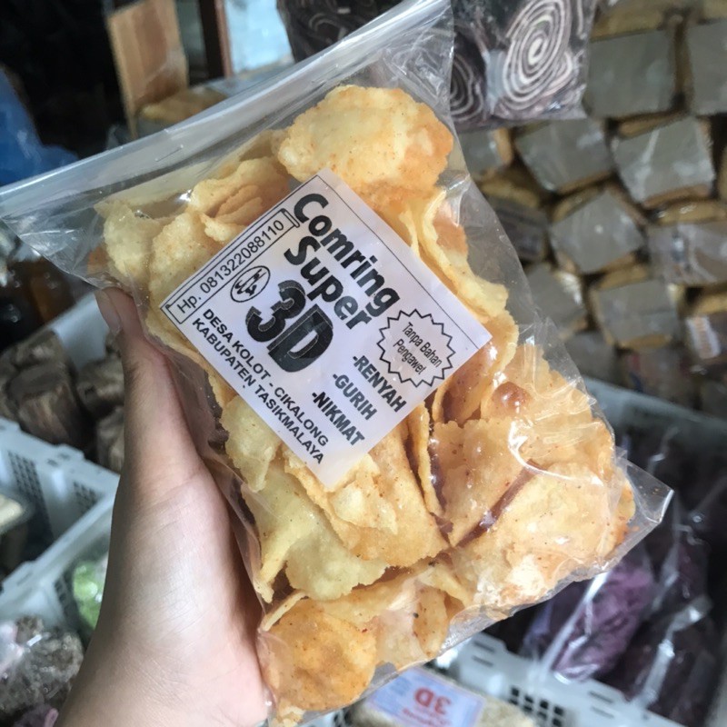 Jual Comring Cimpring Singkong Super 3D Oleh-Oleh Khas Tasikmalaya ...