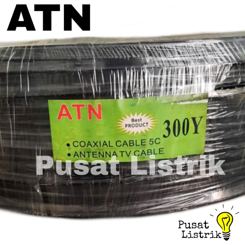 Jual Kabel Antena TV 5C ATN Antenna TV Cable Coaxial 5C (Harga Permeter) | Shopee Indonesia