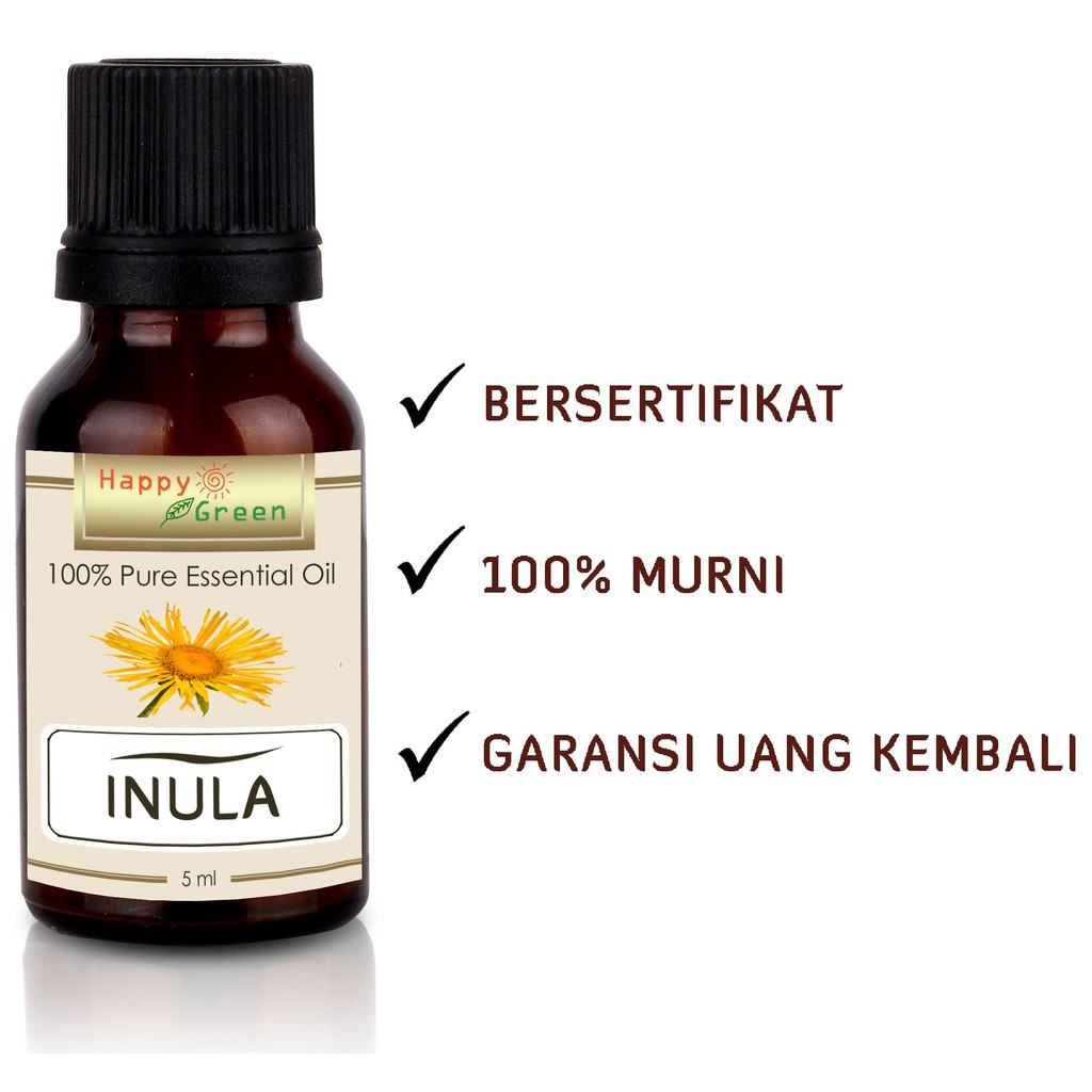Jual Happy Green Inula Essential Oil - Minyak Bunga Indula Helenium ...