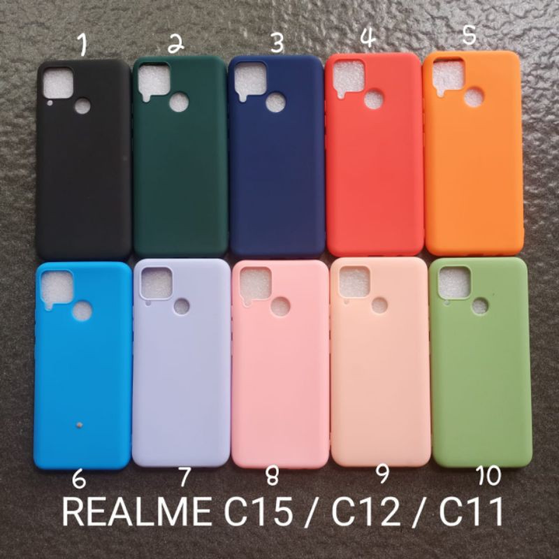 Jual Case Realme C15 C12 C25 Narzo 30A ( 10 model ) soft softcase ...