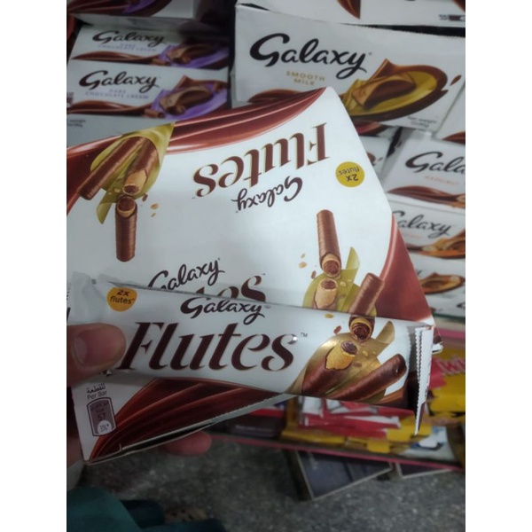 Jual Galaxy Flutes coklat premium | Shopee Indonesia