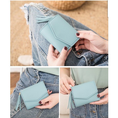 Jual dompet mini wanita dompet lipat dompet kecil dompet motif love ...