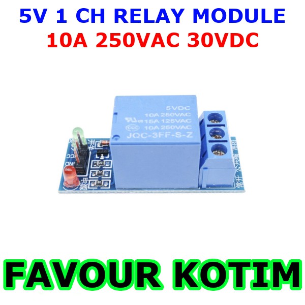 Jual 5V 1 CHANNEL RELAY MODULE ARDUINO RASPBERRY PI FVKOTIM | Shopee ...
