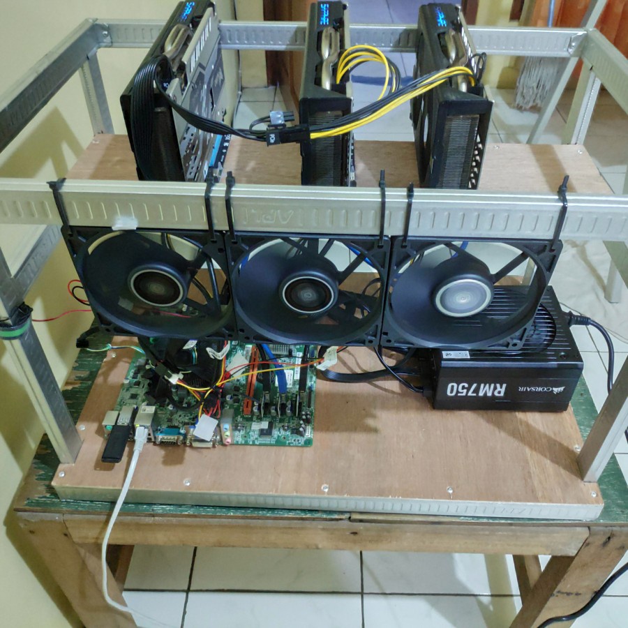Jual Mining Rig 3 GPU VGA Radeon RX 580 8GB / RX 570 8GB | Shopee Indonesia