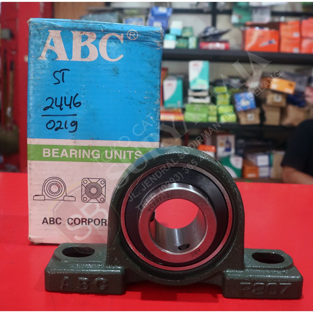 Jual ABC Bearing UCP 207-20 | Shopee Indonesia