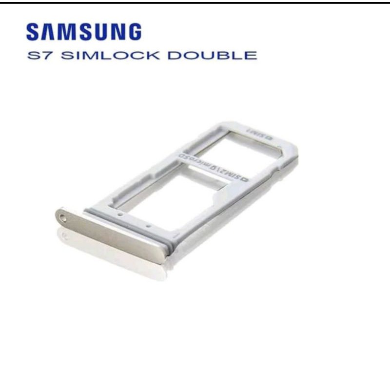 Jual Simlock simtray Samsung Galaxy S7 Flat G930 Double Slot Simcard ...