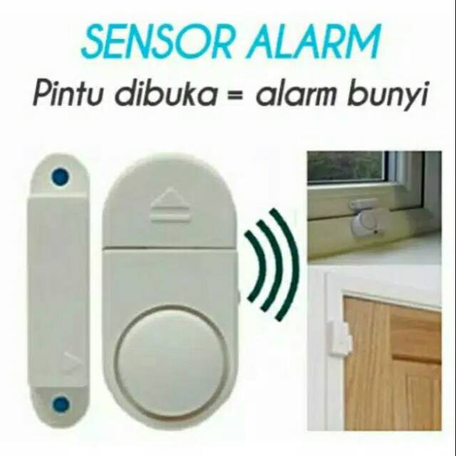 Jual Alarm Pintu Rumah Jendela Kaca Pintu Rumah Anti Maling Sensor ...