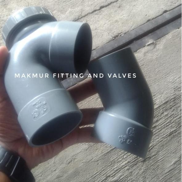 Jual ♣ PTRAP / V TRAP / LEHER ANGSA PVC 3" - CM TAIWAN (UNTUK DRAINASE ...