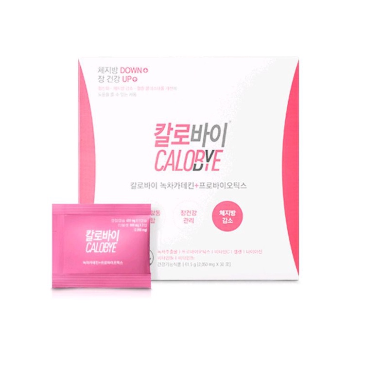 Jual [READY] Calobye Green Tea Catechins + Probiotics for 30 Days ...