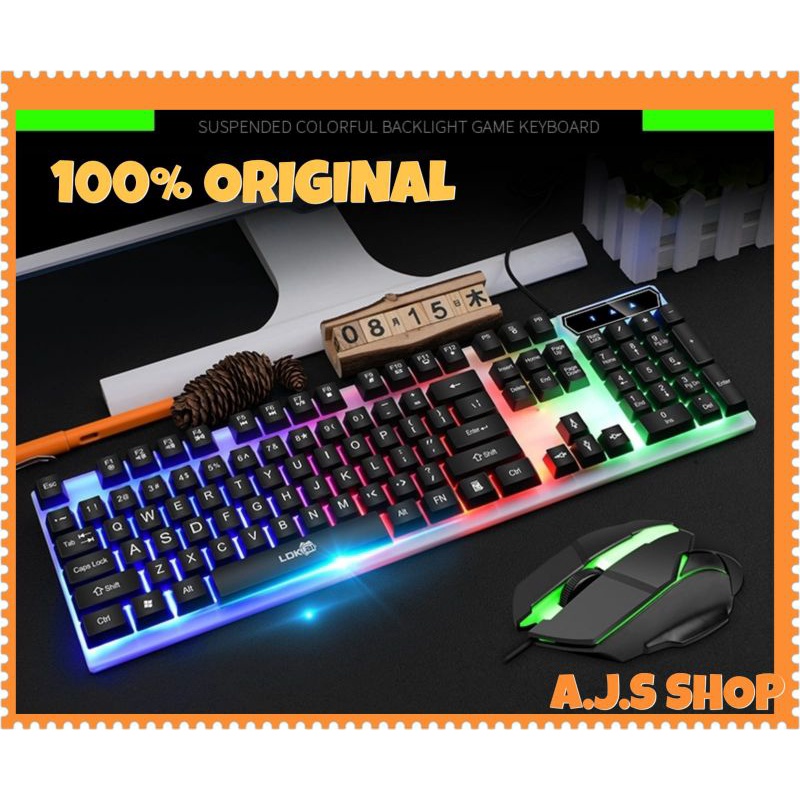 Jual [100%ORIGINAL] Keyboard - Keyboard Gaming LED Leopard G700 & LDKAI ...