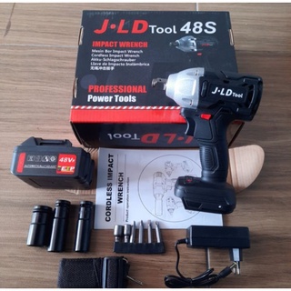 Jual JLD 48S CORDLESS IMPACT WRENCH 88V BOR BUKA BAUD KUNCI 88 VOLT ...