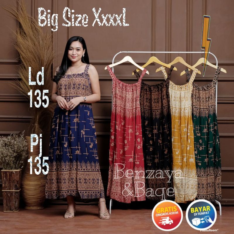 Jual Daster Longdres Kekinian Busui Jumbo daster ibu muda big size ...