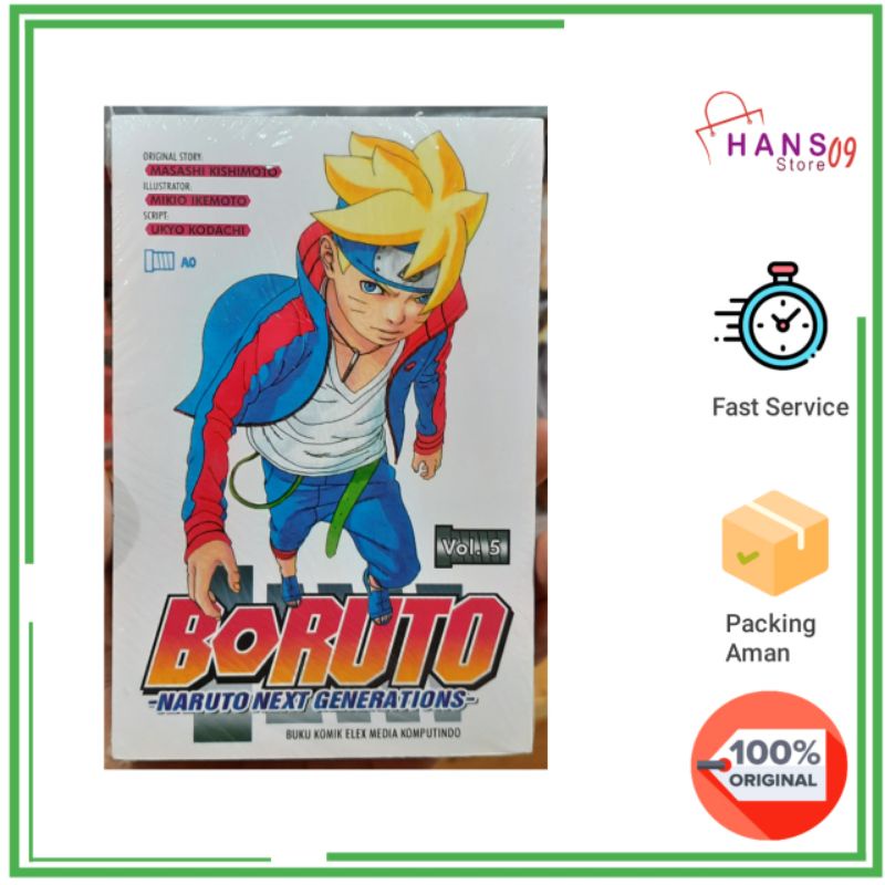 Jual Boruto - Naruto Next Generation Vol. 5 | Shopee Indonesia