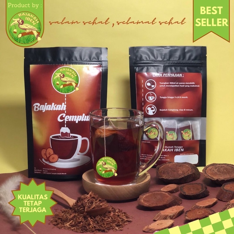 Jual Teh Bajakah Cemplung (Isi 20), Tampala Getah Merah Super, BAJAKAH ...