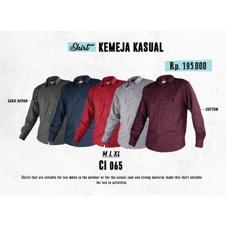 Jual Kameja Tangan Panjang Formal FORESTER | Shopee Indonesia