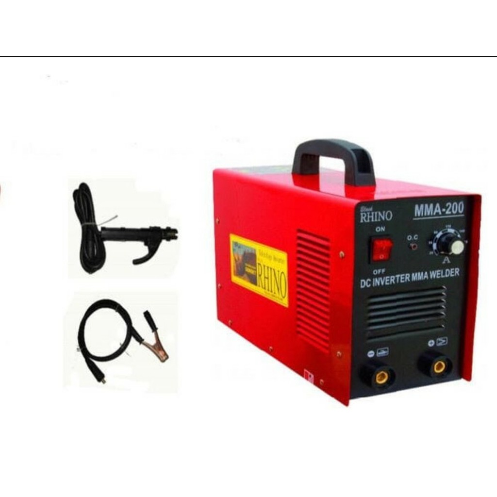 Jual Mesin las inverter MMA RHINO 200A travo las | Shopee Indonesia