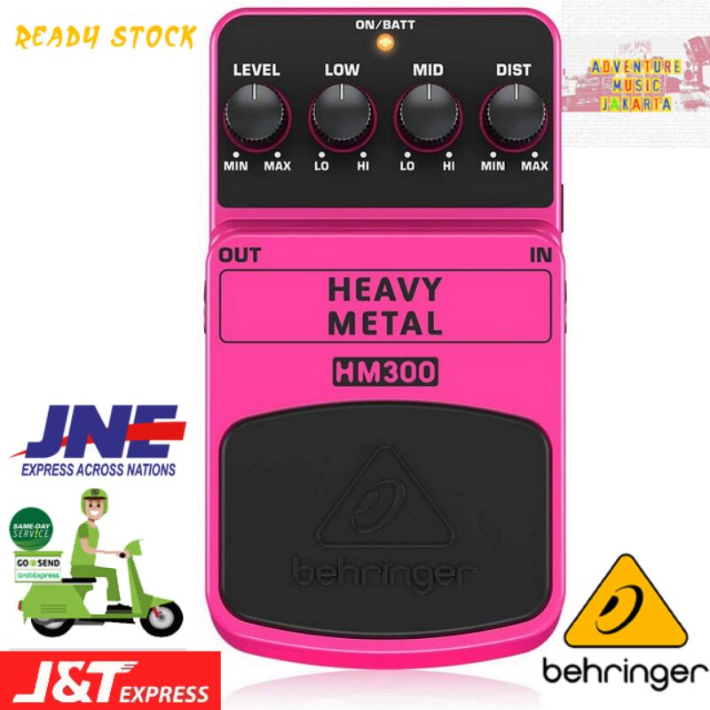 Jual BEHRINGER HM300 HEAVY METAL Efek Gitar Behringer HM 300 | Shopee ...