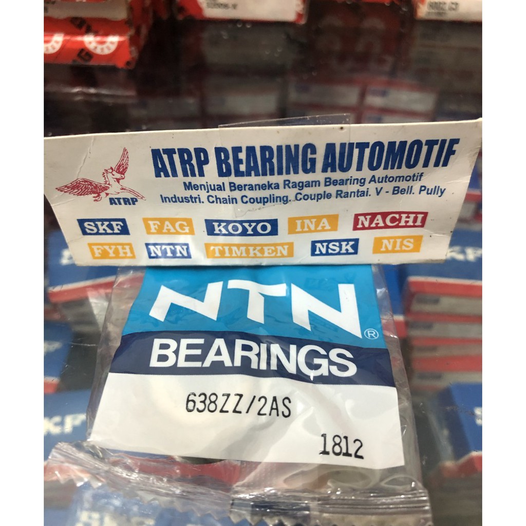 Jual BALL BEARING 638 ZZ NTN JAPAN ORIGINAL | Shopee Indonesia