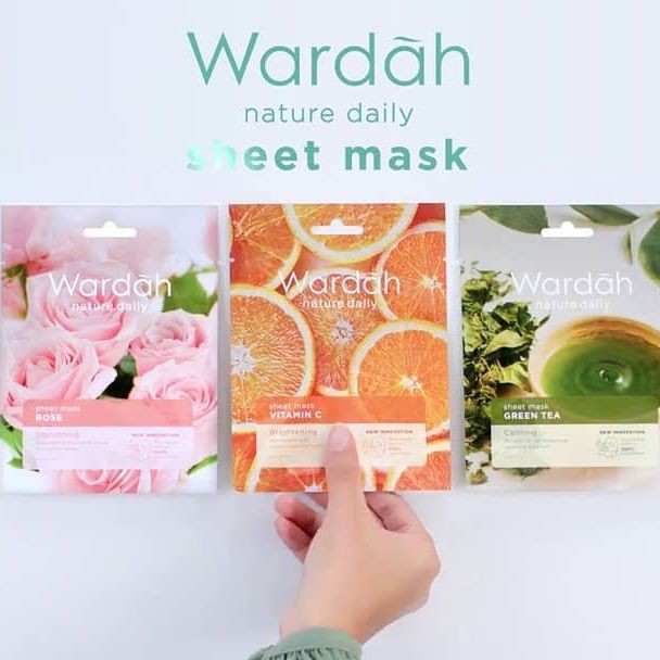 Jual Wardah Masker Nature Daily Sheet Mask Original 20ml | Shopee Indonesia
