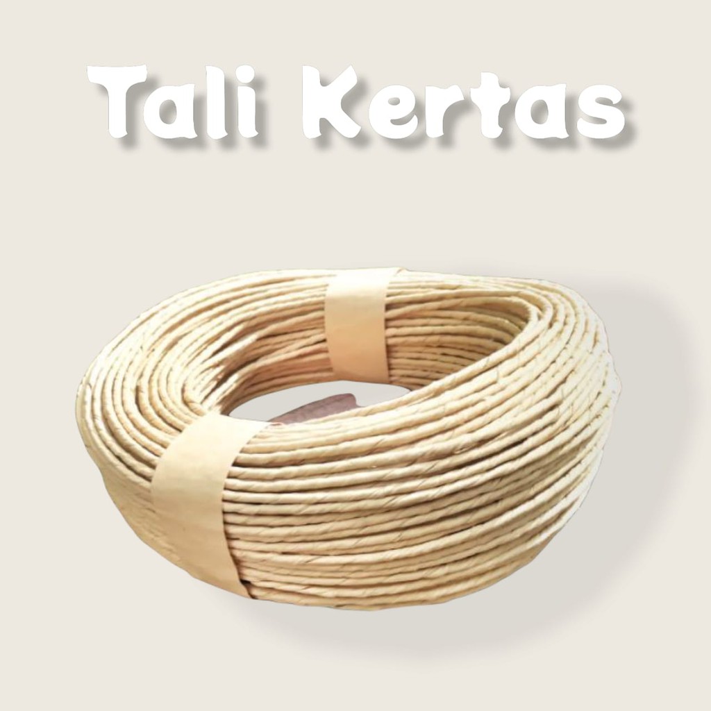Jual Tali Kertas 1 MM - Tali Paperbag - Kertas Samson Ulir - Tali Bahan ...