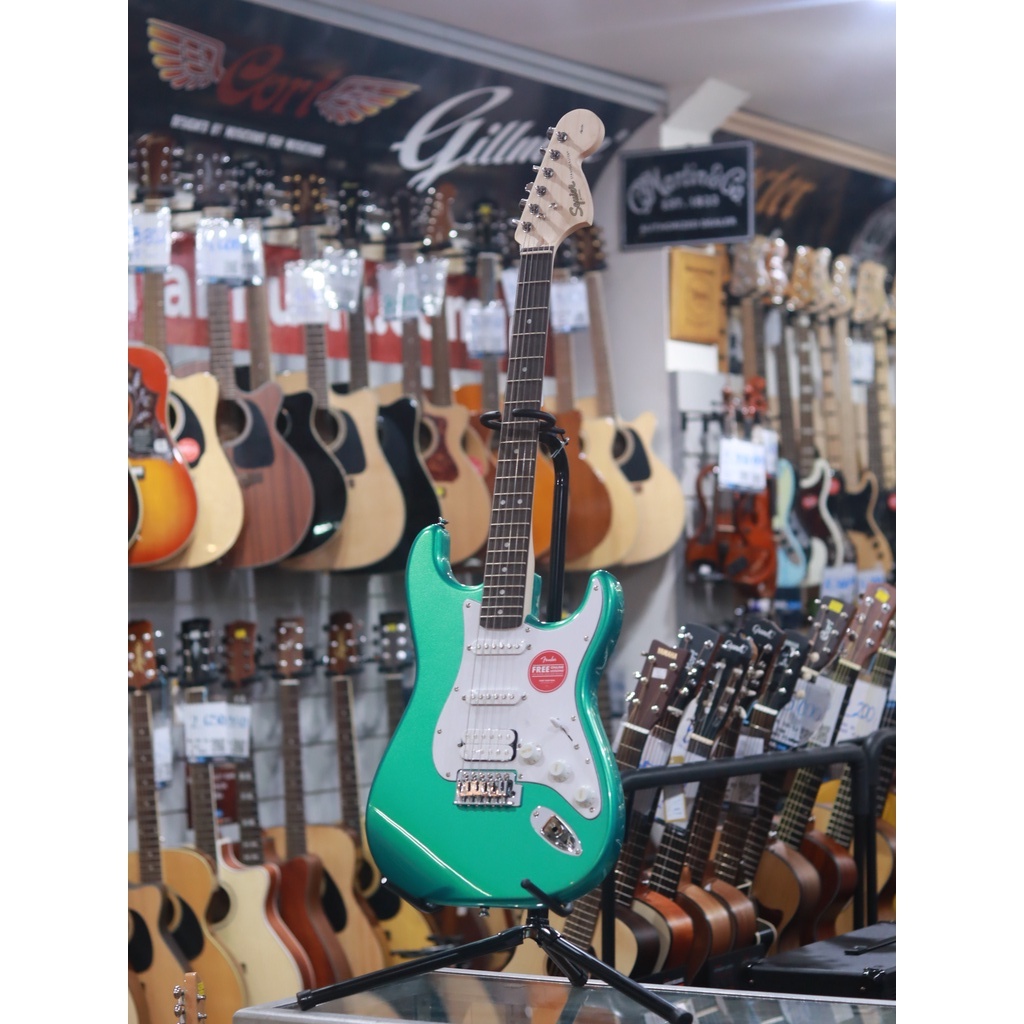 Jual Squier Affinity Series HSS Stratocaster Laurel FB Race Car Green ...