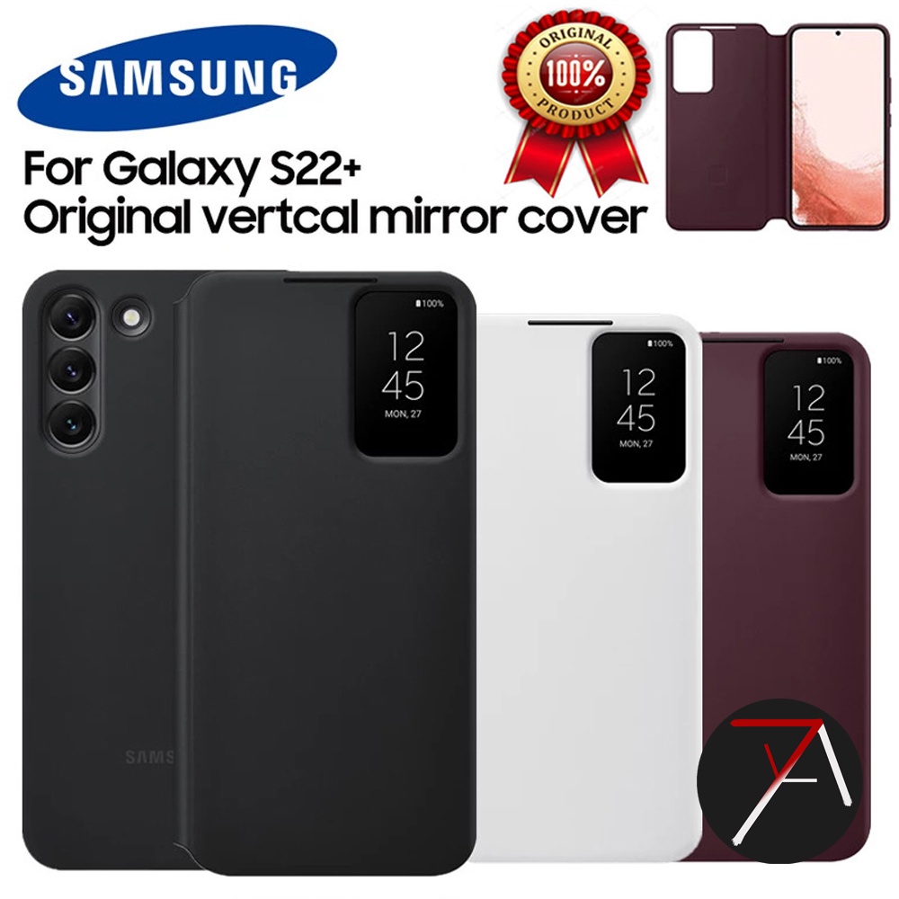 Jual Samsung Galaxy S22 Plus S22Plus S22+ 5G Flip Clear View Smart Cover Case Casing Original ...