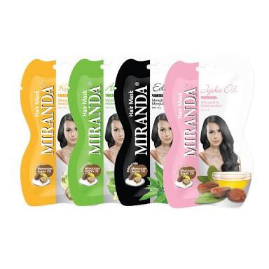 Jual MIRANDA HAIR MASK (ALOE VERA, JOJOBA OIL, KUKUINUT, ECLIPTA ALBA ...