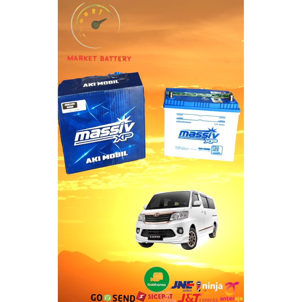 Jual Aki basah Suzuki carry futura Massiv XP NS60 46b24r 12v 45 ah | Shopee Indonesia