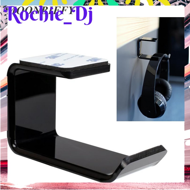 Jual HANGER BRACKET GANTUNGAN HEADPHONE EARPHONE - C097 - BLACK | Shopee Indonesia