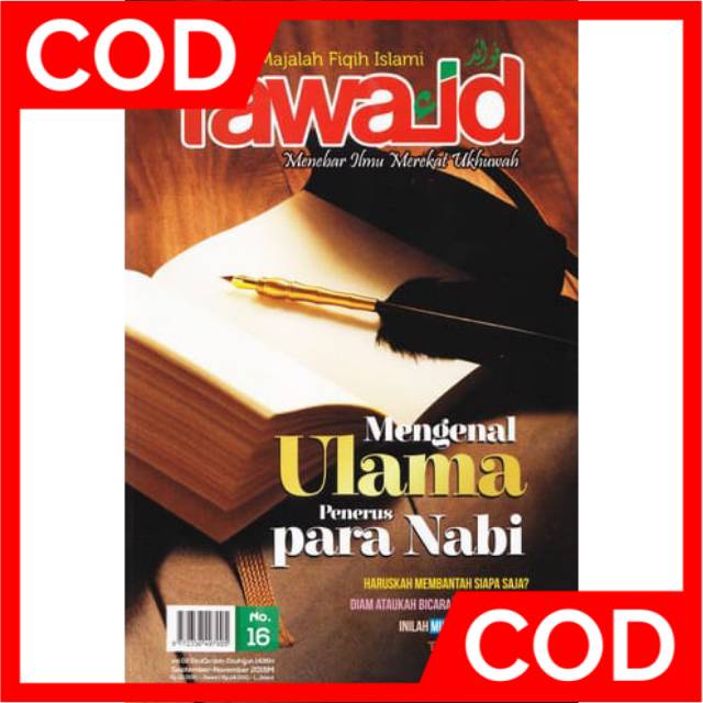 Jual MAJALAH ISLAMI Fawaid No. 16 : Mengenal Ulama Pewaris Para Nabi ...